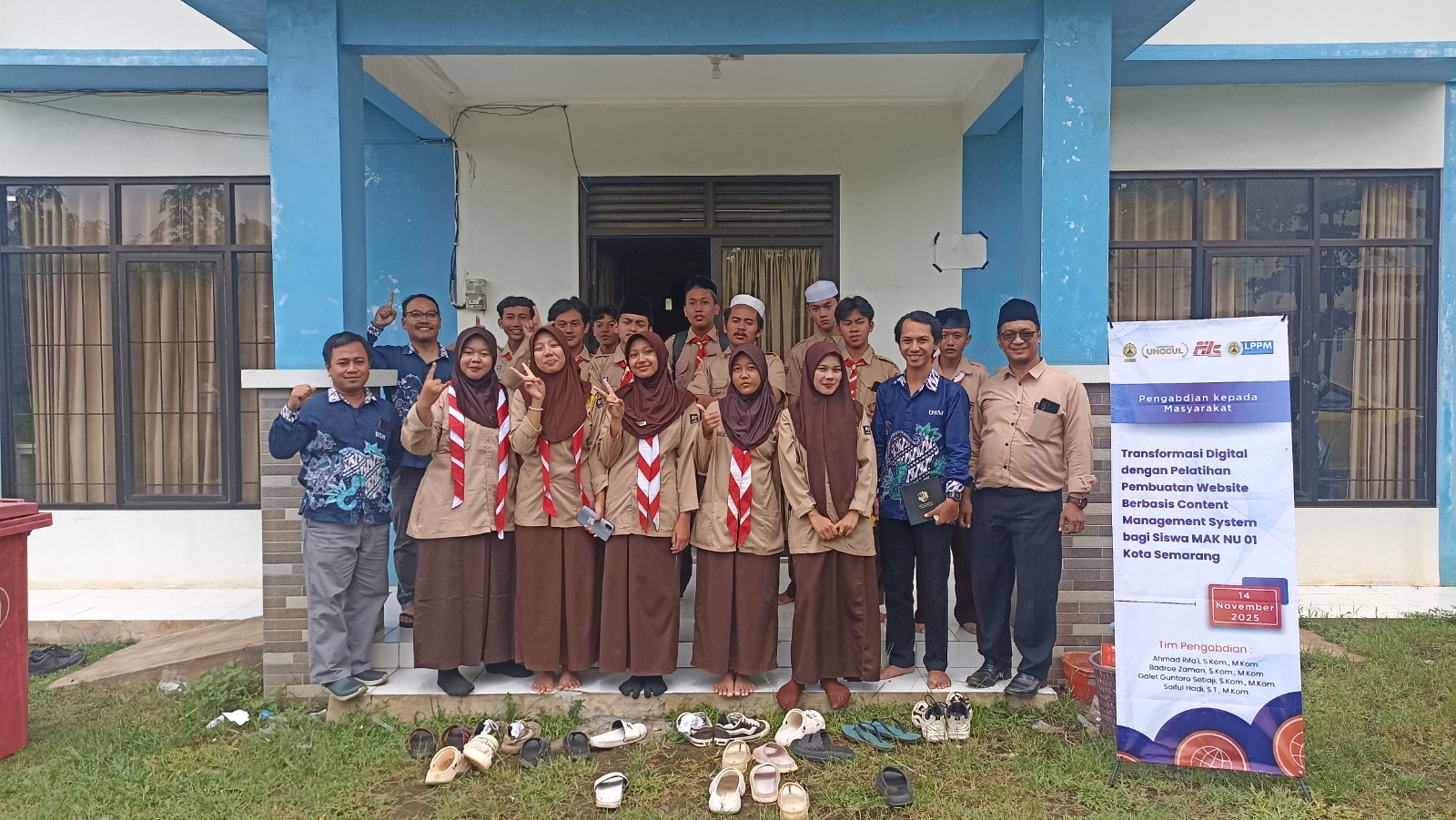 Dosen FTIK USM Berikan Pelatihan Transformasi Digital Siswa MAK NU 01 ...
